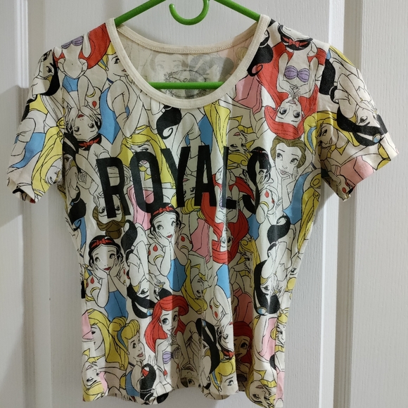 Disney | Tops | Disney Princess Crop Top Or Top | Poshmark